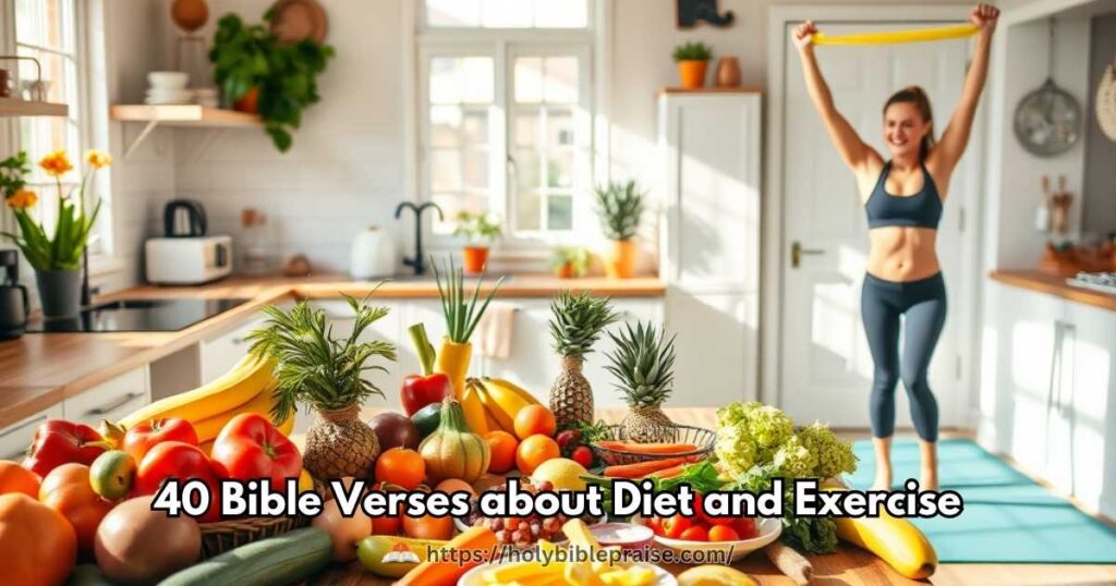 40 Bible Verses about Diet and Exercise