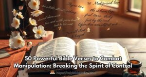 50 Powerful Bible Verses to Combat Manipulation: Breaking the Spirit of ...
