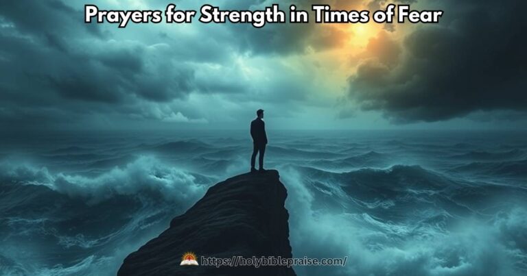 40 Prayers for Anxiety to Calm Fear and Worry