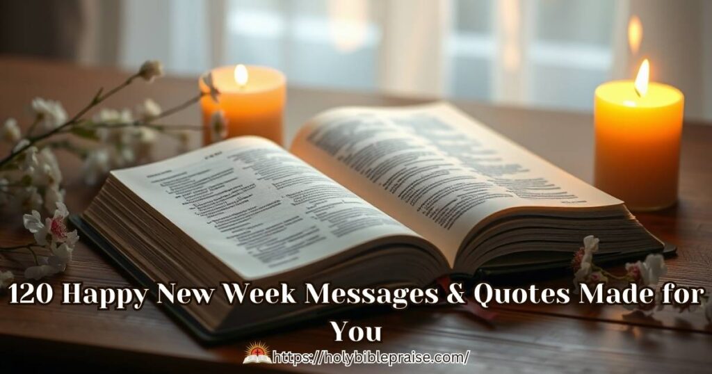 120 Happy New Week Messages & Quotes Made for You