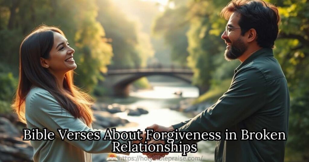 30 Bible Verses For Restoring Broken Relationships