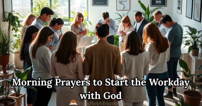 20+ Powerful Prayers Before Work to Ensure a Productive Day