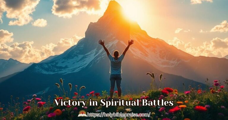 60 Powerful Prayer Points on Victory With Bible Verses